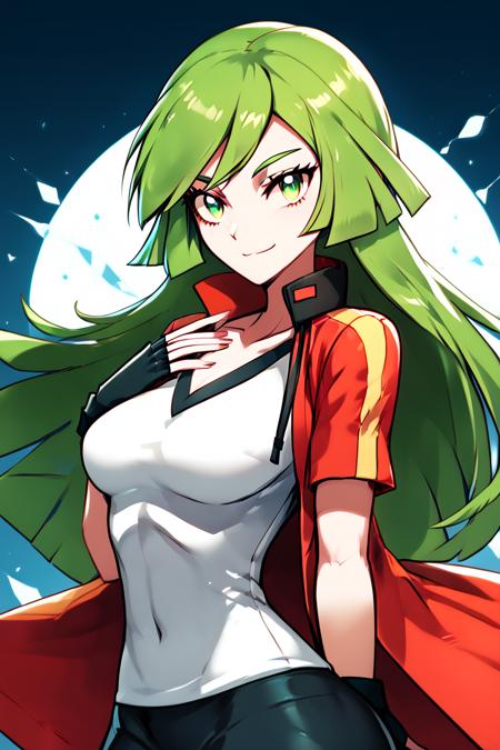 Ace Trainer | エリートトレーナー (Pokemon) [Pony & SD1.5] | Green Hair (ORAS ...